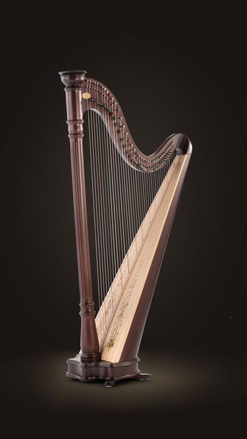 Die Prelude im Konzertharfendesign.Die Harfe kann in 2 Looks ummontiert ...